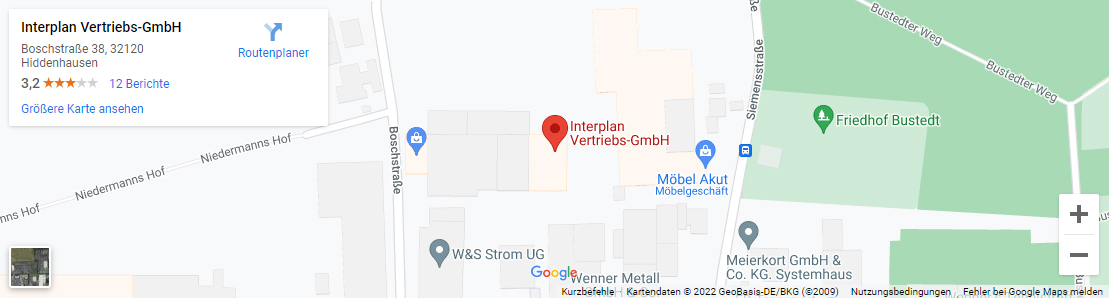 Kontakt - Interplan Vertriebs GmbH